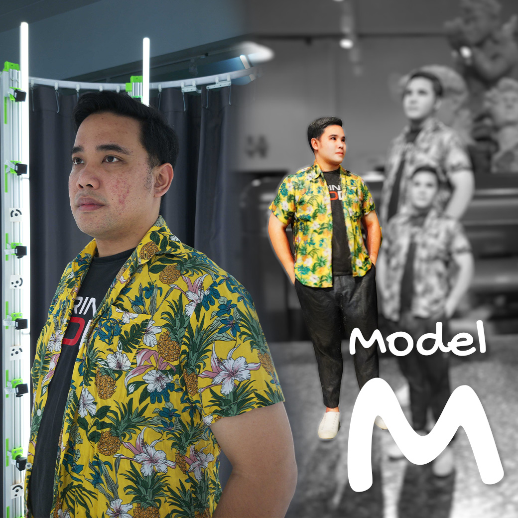 REAL ME | สแกนทำโมเดล 3มิติตัวคุณ ฟิกเกอร์บุคคล Build Your Model - Me ...