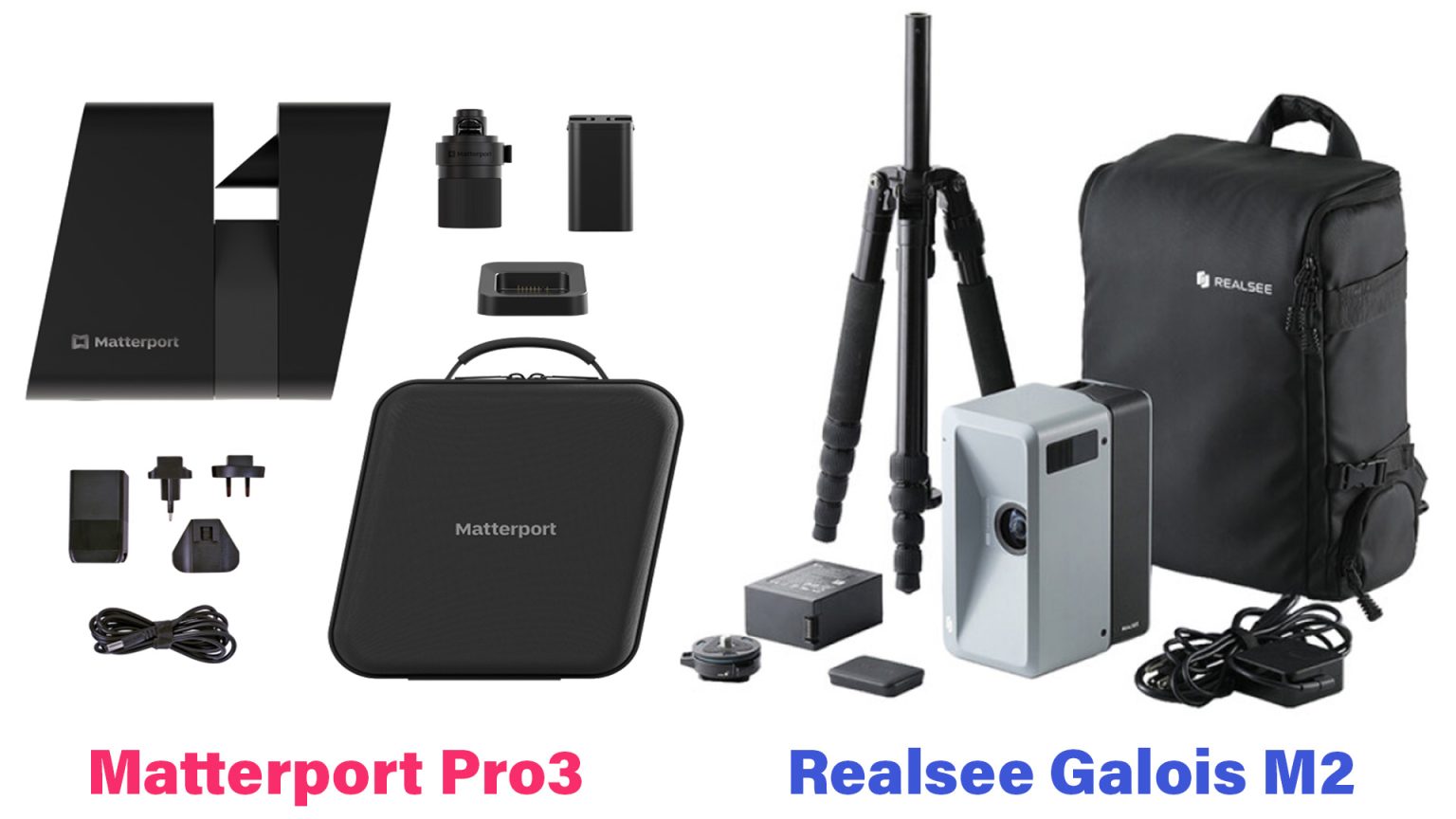 ประกบคู่ Space scanner ตัวตึง! Matterport Pro3 vs Realsee Galois M2 ...