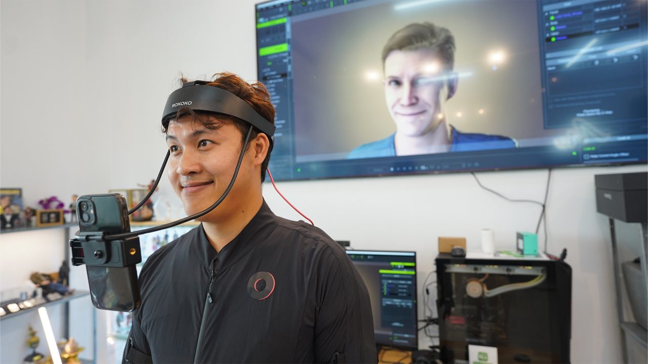 MoCap – Motion Capture จับการเคลื่อนไหวครบเซต ร่างกาย, มือ และ ใบหน้า ...