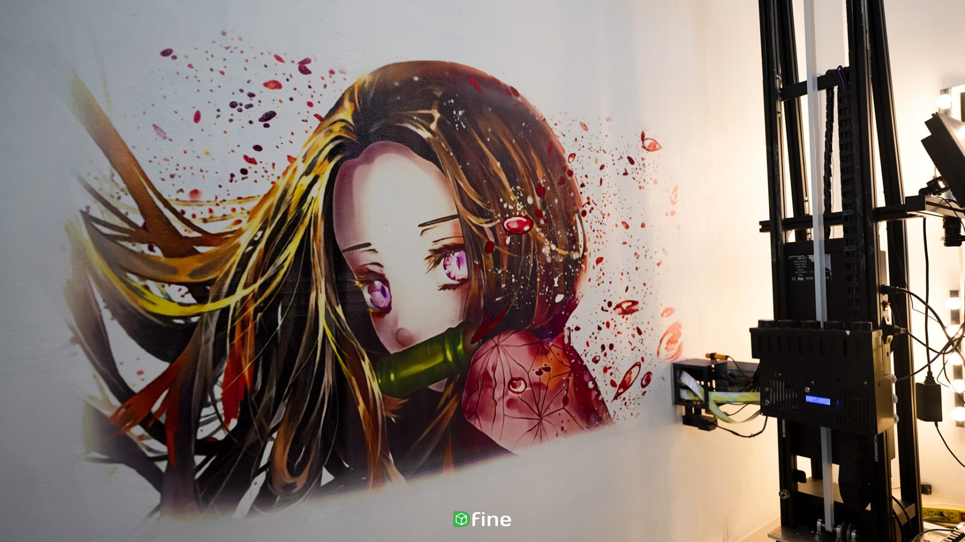 พิมพ์ผนัง “NEZUKO เนซึโกะ” ด้วย RayWall ใช้เวลา 25นาที ! - Me Premium ...