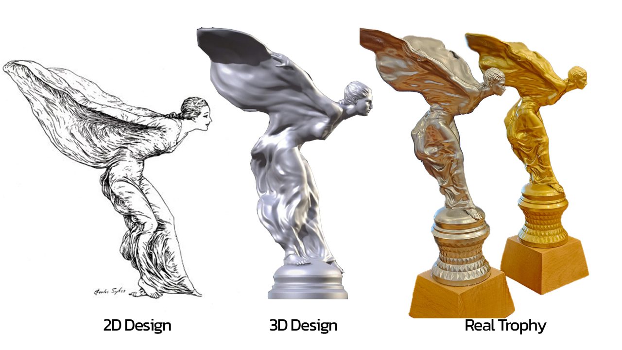 Trophy Me “3D TROPHY” | ถ้วยรางวัลสั่งทำ3มิติ ออกแบบโมเดลเองพร้อมขึ้น ...
